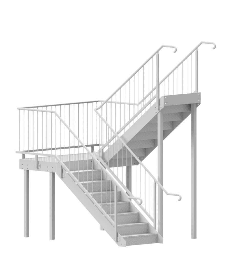 Prefabricated Steps, Stairwells & Staircases | Advantage Industries