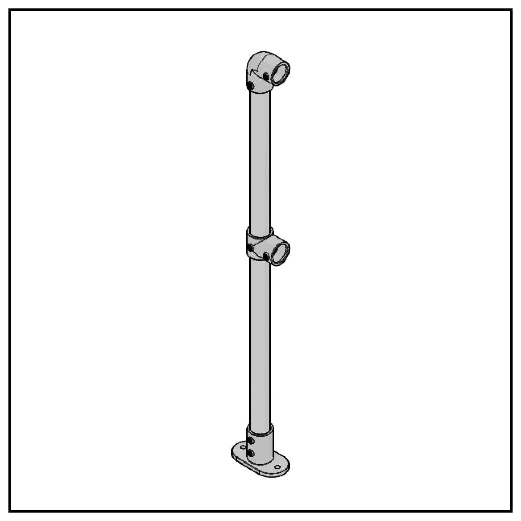 2 Pipe Railing System Archives - Advantage Industries