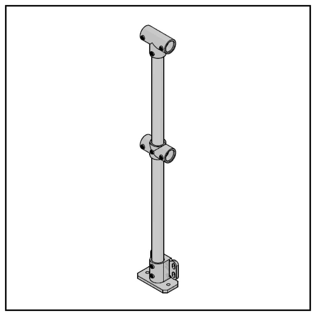 2 Pipe Railing System Archives - Advantage Industries