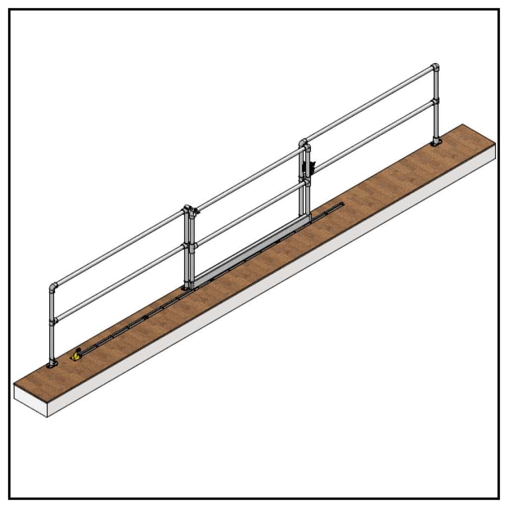 Railing Sliding Gate - Advantage Industries