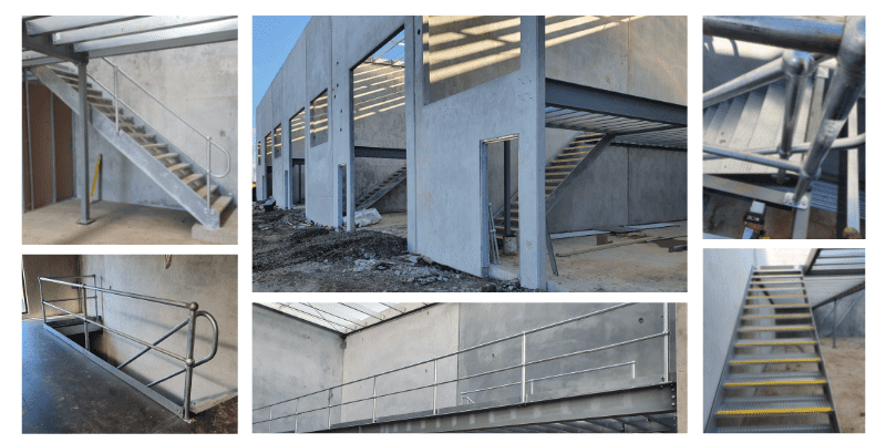 BaseUnit Appin Industrial Steel Staircases - Advantage Industries