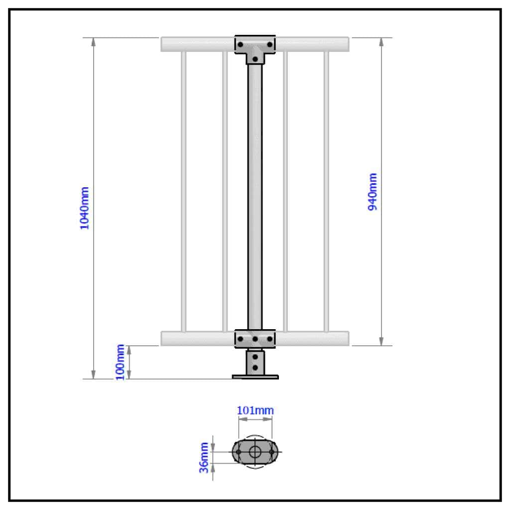 Balustrade Intermediate Posts - Advantage Industries