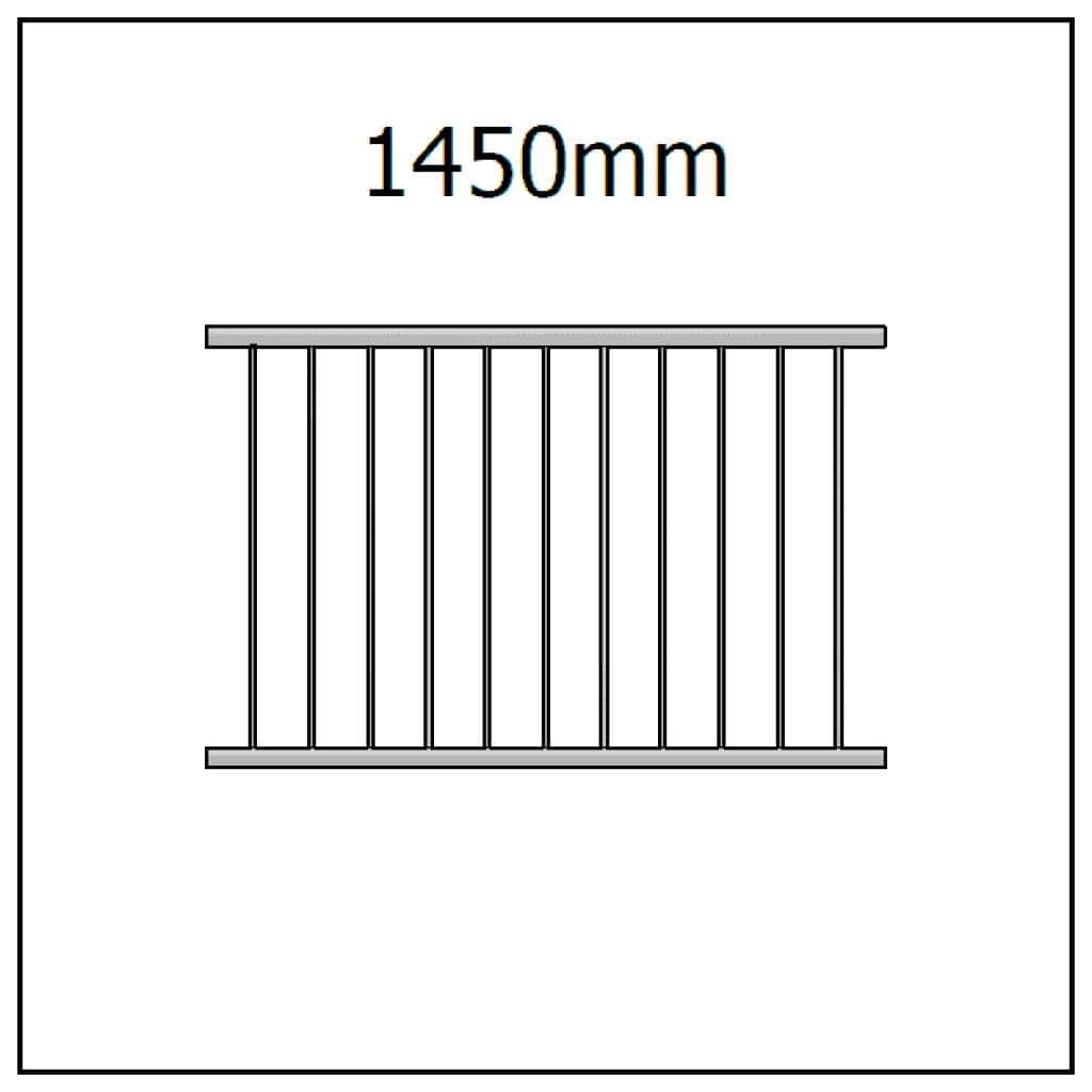 Balustrade Panel -1450mm - Advantage Industries