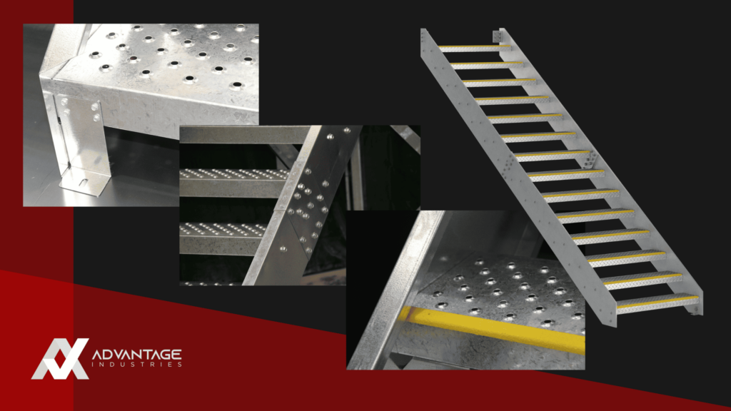 Why Choose Galvanized Steel Staircases - Advantage Industries